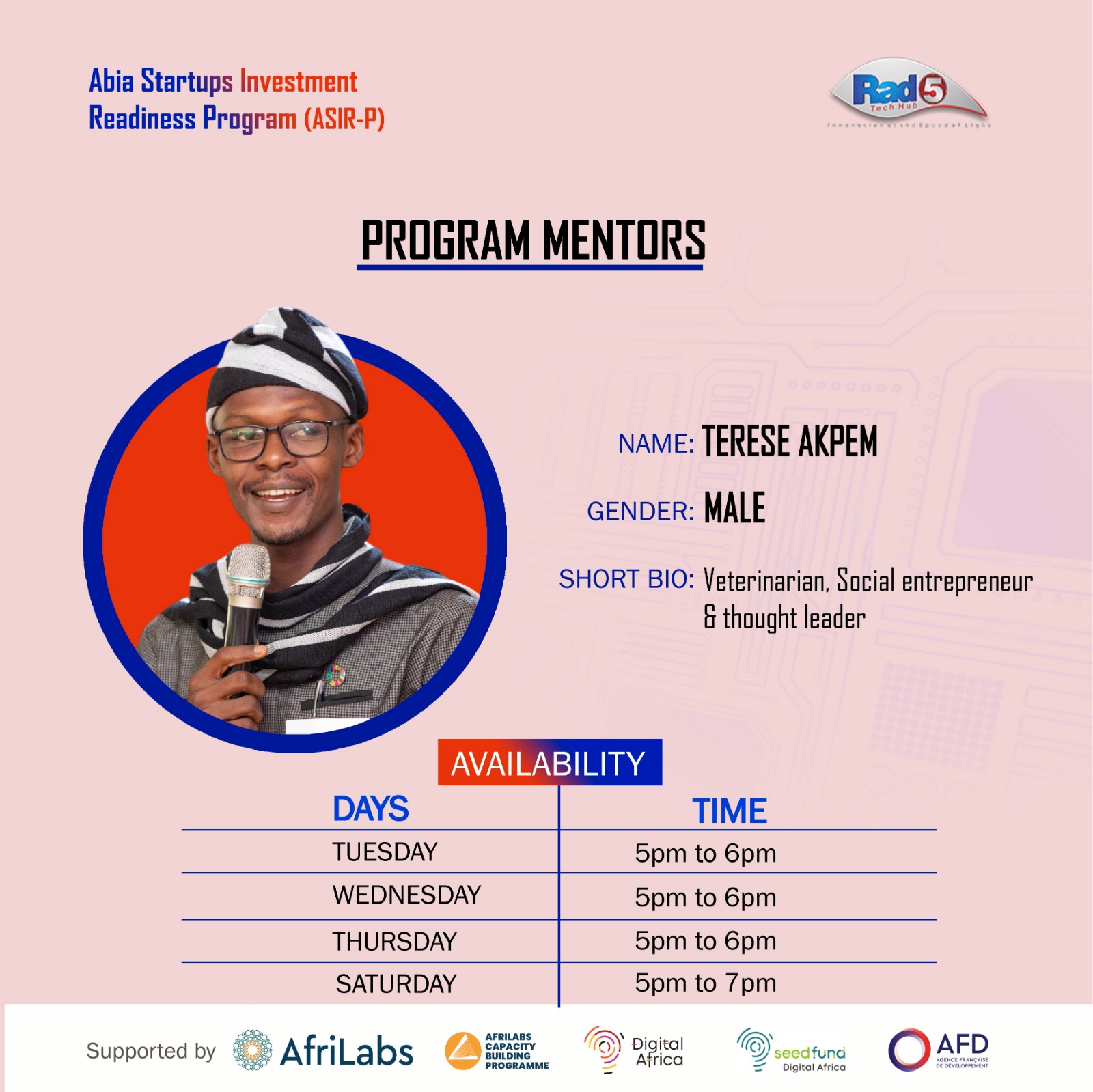 Introducing the Remarkable Mentors of the Abia Startups Investment ...